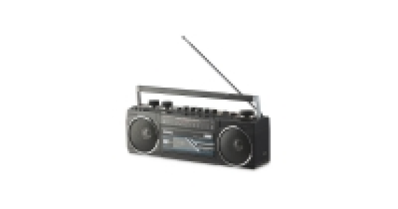 Offer Aldi Reka Black Boombox Aldi