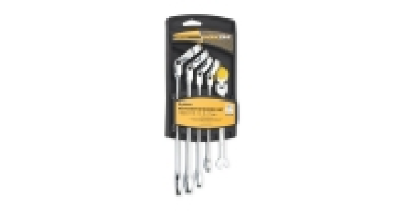 Offer Aldi Workzone 5 Piece Ratchet Spanner Set Aldi