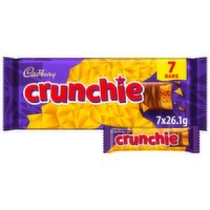 Offer SuperValu Cadbury Crunchie Chocolate Bar 7 Pack SuperValu
