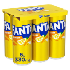 Offer SuperValu Fanta Lemon Can 6 Pack SuperValu